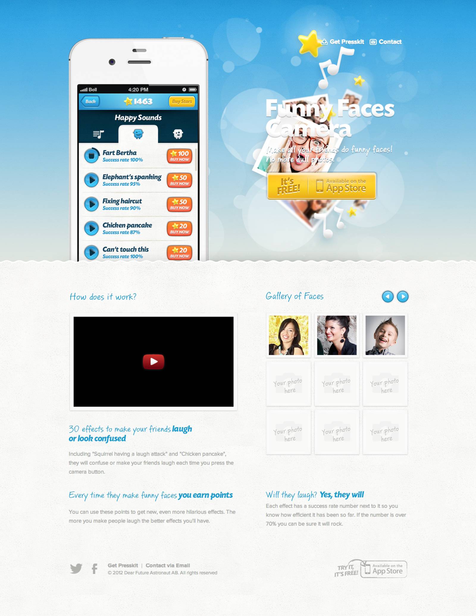 Funny Faces Camera App - Reeoo